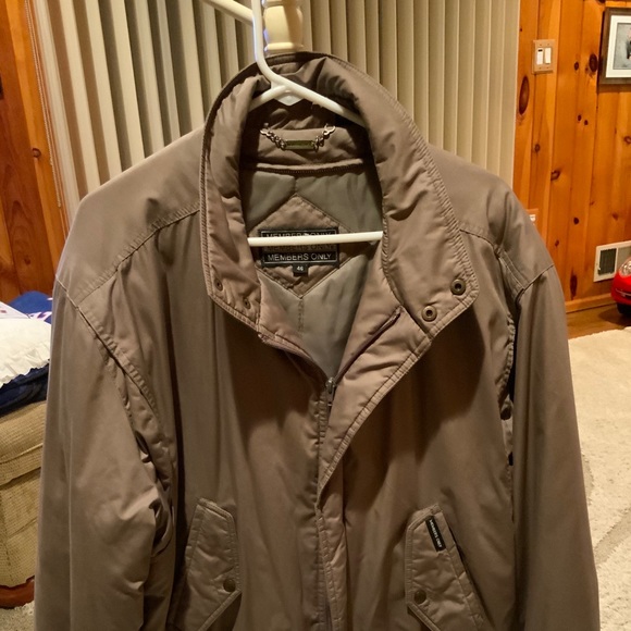 Jackets & Coats | Vintage Members Only Tan Jacket | Poshmark